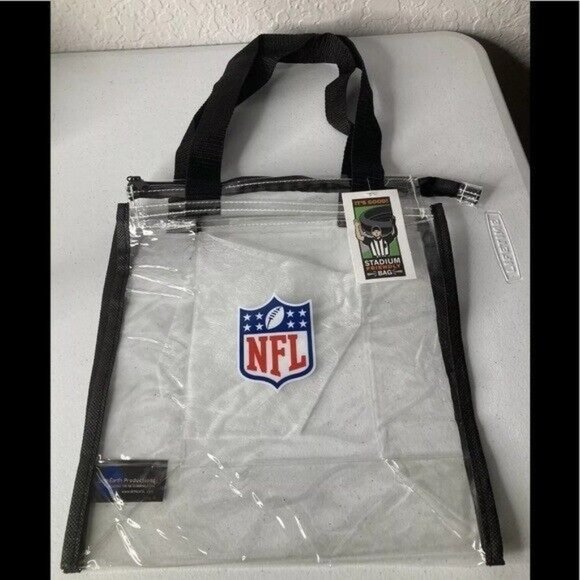 NFL | Party Supplies | Nfl Clear Stadium Square Bag Nfl Shield Stadium ...